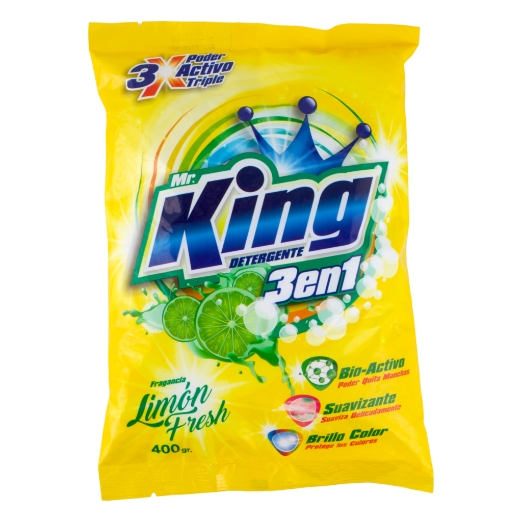 Detergente En Polvo King Detergente en Polvo 400 g - Vialen
